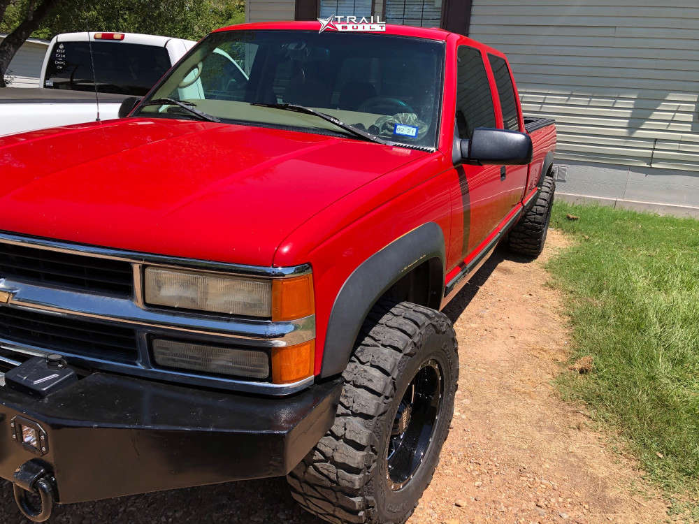 1997 Chevrolet K3500 Wheel Offset Super Aggressive 3"-5" Stock ...