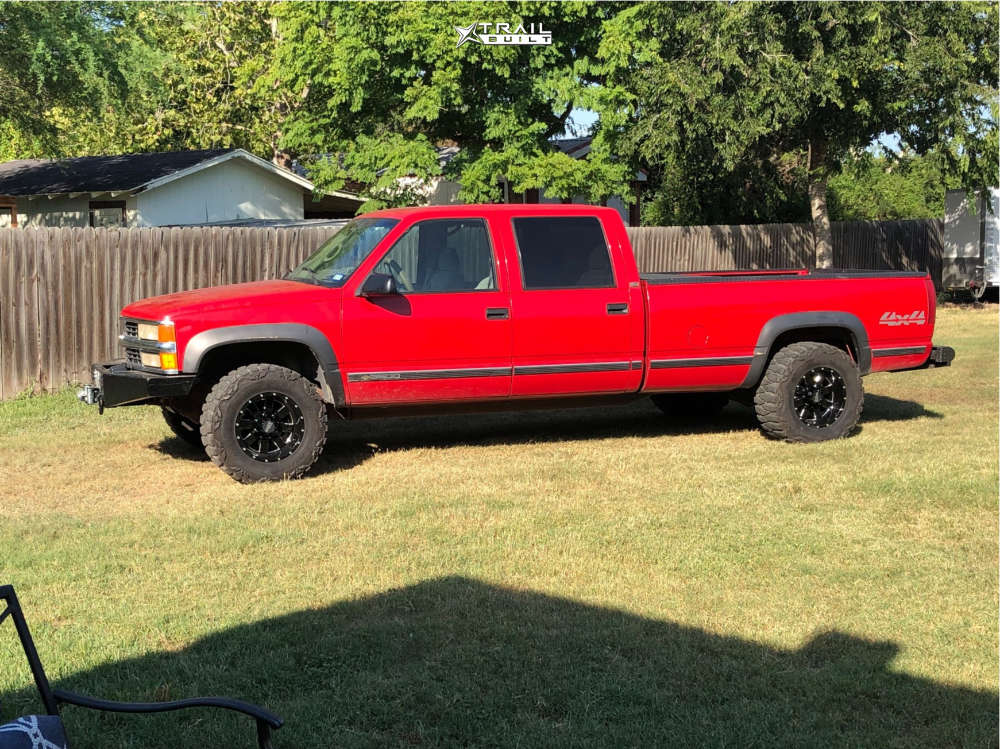 1997 Chevrolet K3500 Wheel Offset Super Aggressive 3"-5" Stock ...