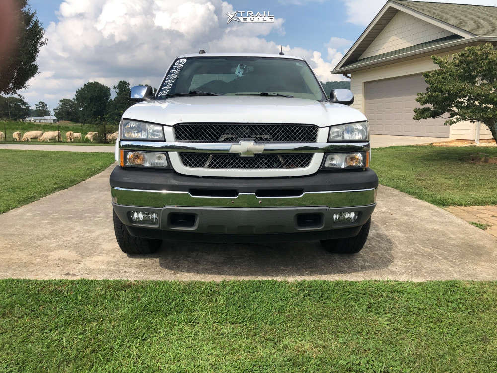 2005 Chevrolet Silverado 1500 Wheel Offset Aggressive > 1" Outside ...