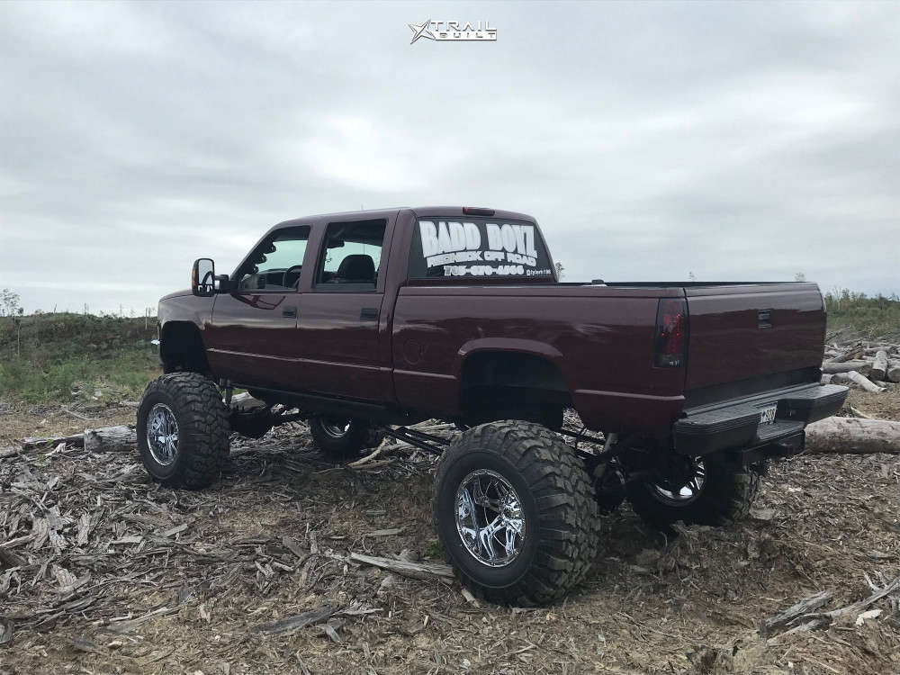 1999 Chevrolet K3500 Wheel Offset Hella Stance >5" Lifted >12 ...