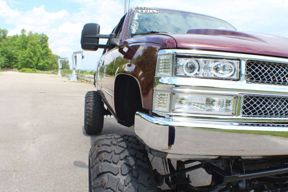 1999 Chevrolet K3500 Wheel Offset Hella Stance >5" Lifted >12 ...