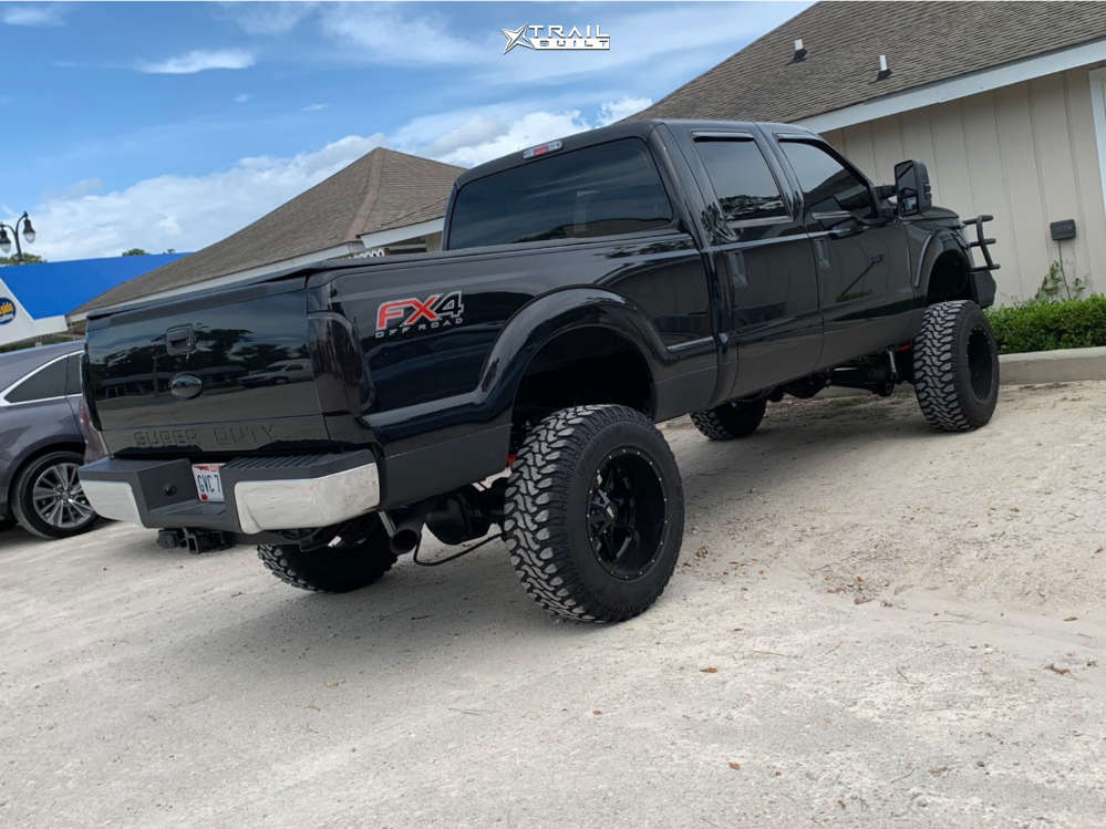 2012 Ford F-250 Super Duty Wheel Offset Super Aggressive 3"-5 ...