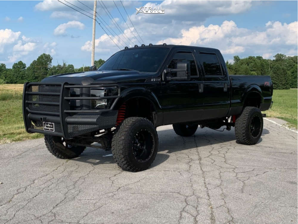 2012 Ford F-250 Super Duty Wheel Offset Super Aggressive 3"-5 ...