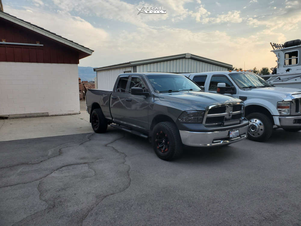 2011 Ram 1500 Wheel Offset Aggressive > 1" Outside Fender Leveling Kit ...