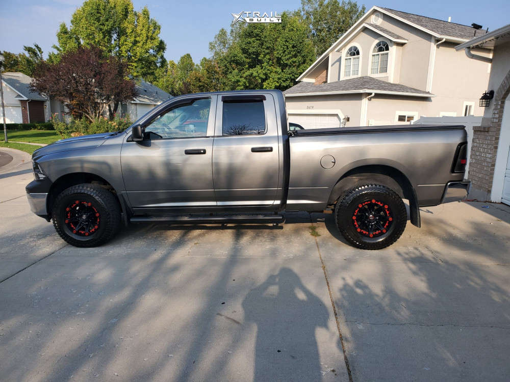 2011 Ram 1500 Wheel Offset Aggressive > 1" Outside Fender Leveling Kit ...