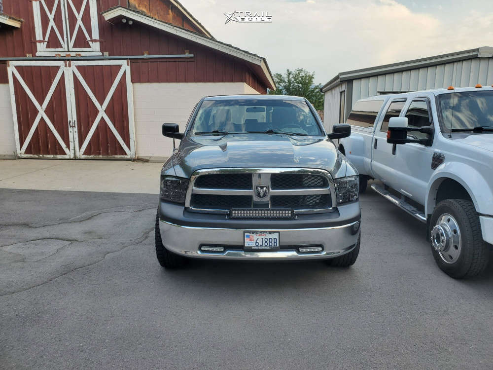 2011 Ram 1500 Wheel Offset Aggressive > 1" Outside Fender Leveling Kit ...