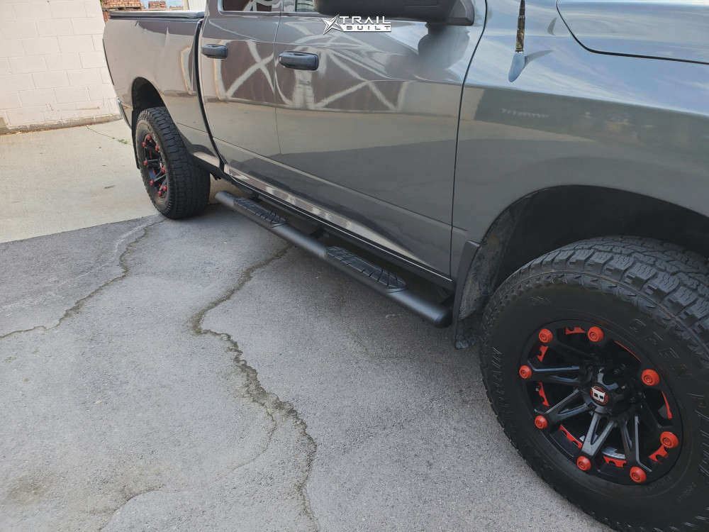 2011 Ram 1500 Wheel Offset Aggressive > 1" Outside Fender Leveling Kit ...