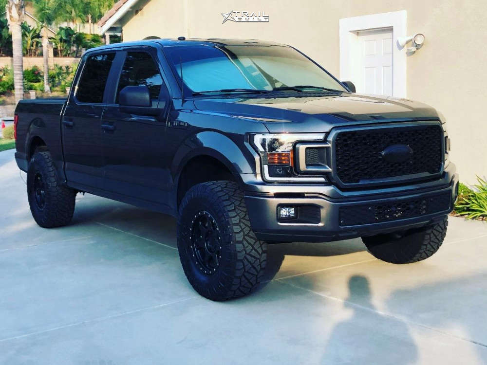 2018 Ford F-150 Wheel Offset Flush Suspension Lift 4.5" | 1236094 ...