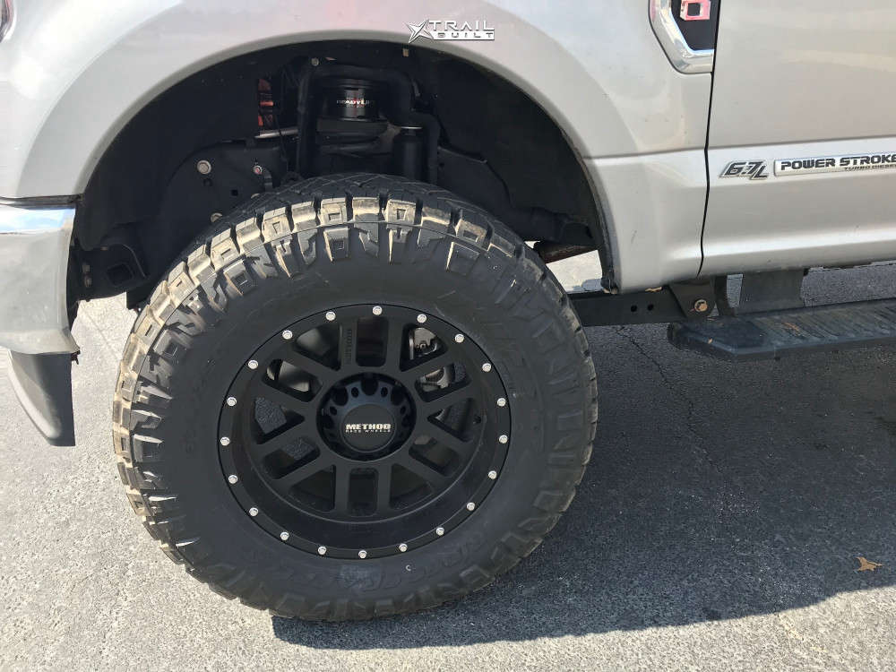 2020 Ford F-250 Super Duty Wheel Offset Aggressive > 1" Outside Fender ...