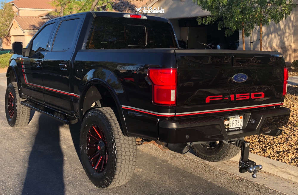 2019 Ford F-150 Wheel Offset Aggressive > 1" Outside Fender Suspension ...