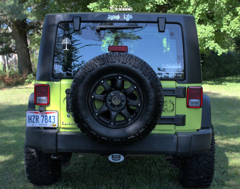 2016 Jeep Wrangler JK Wheel Offset Aggressive > 1" Outside Fender ...