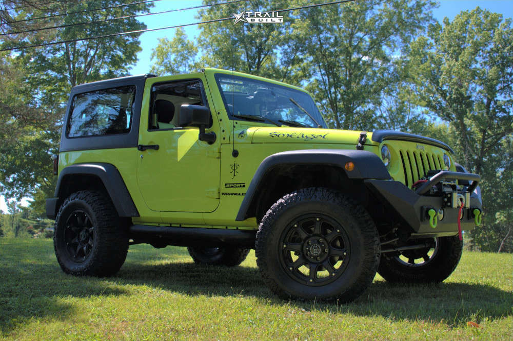 2016 Jeep Wrangler JK Wheel Offset Aggressive > 1" Outside Fender ...