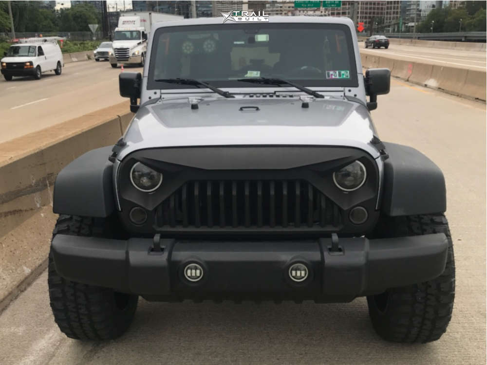 2013 Jeep Wrangler Wheel Offset Super Aggressive 3"-5" Leveling Kit ...