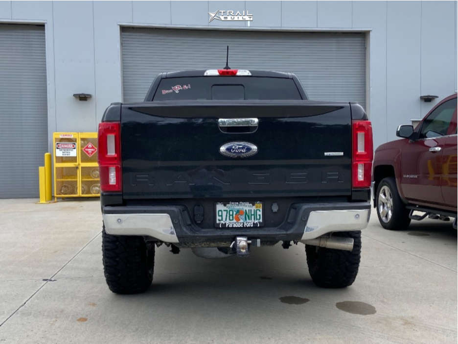 2019 Ford Ranger Wheel Offset Aggressive > 1" Outside Fender Suspension ...