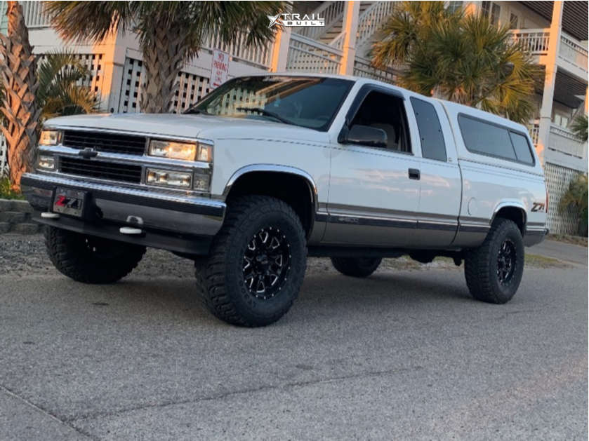 1998 Chevrolet K1500 Wheel Offset Aggressive > 1" Outside Fender ...