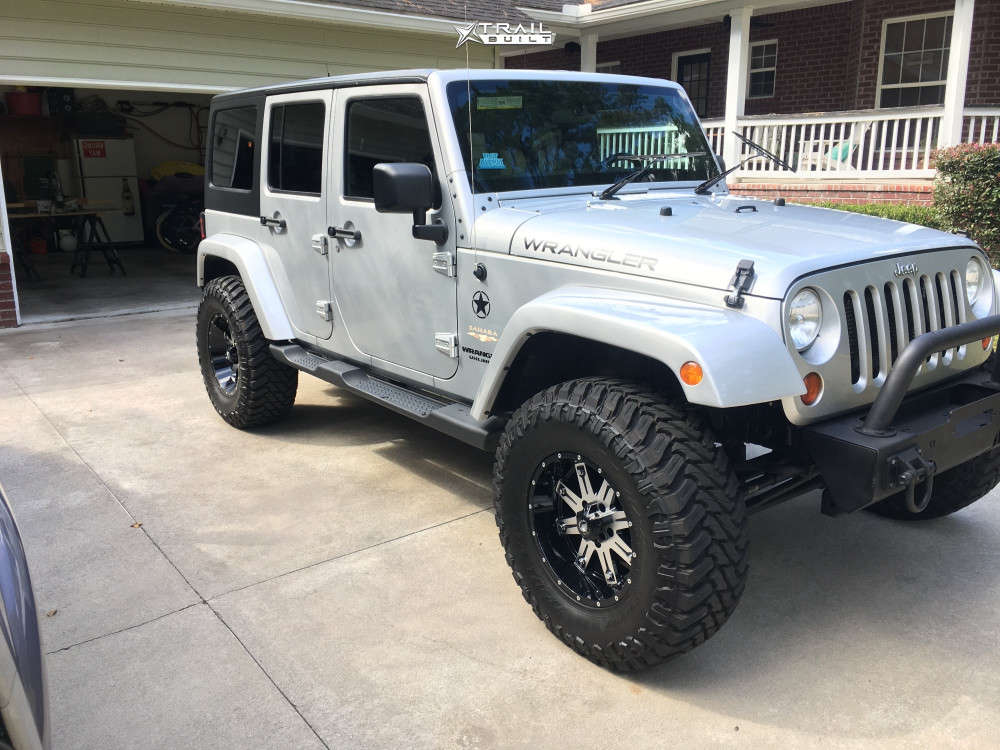 2012 Jeep Wrangler Wheel Offset Aggressive > 1" Outside Fender ...