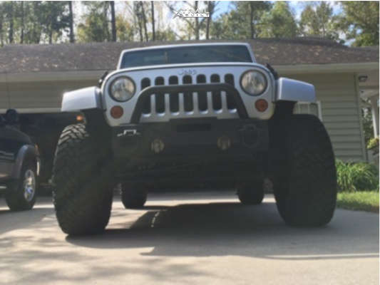 2012 Jeep Wrangler Wheel Offset Aggressive > 1" Outside Fender ...