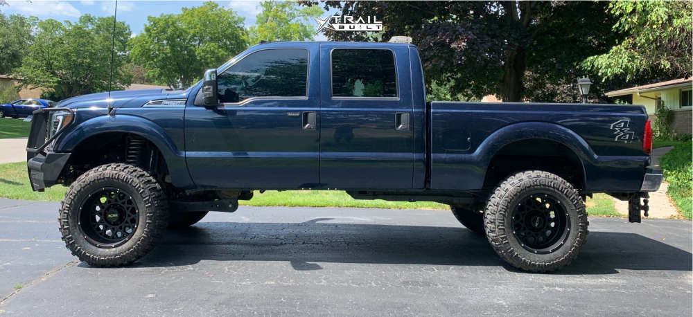 2014 Ford F-250 Super Duty Wheel Offset Super Aggressive 3"-5 ...