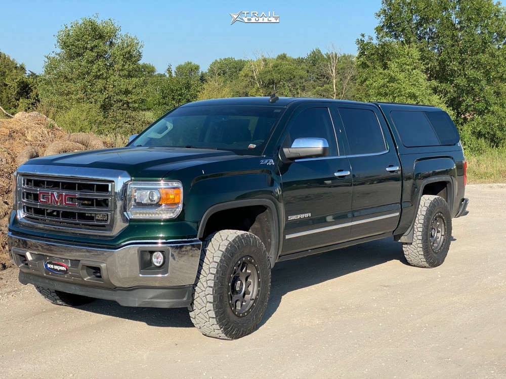 2014 GMC Sierra 1500 Wheel Offset Slightly Aggressive Suspension Lift 3 ...