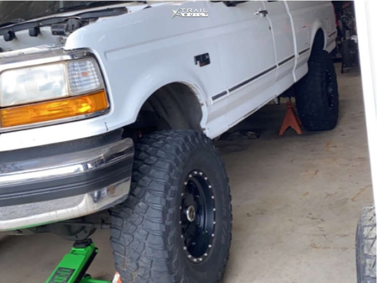 1993 Ford F-150 Wheel Offset Aggressive > 1" Outside Fender Suspension ...
