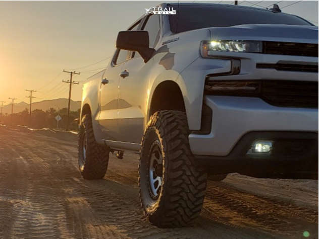 2020 Chevrolet Silverado 1500 Wheel Offset Aggressive > 1" Outside ...
