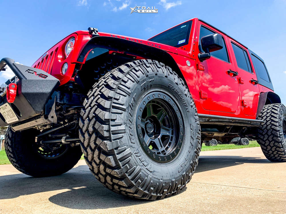 2017 Jeep Wrangler JK Wheel Offset Super Aggressive 3"-5" Suspension ...