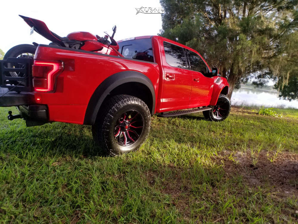2018 Ford Raptor Wheel Offset Flush Leveling Kit | 1284539 | TrailBuilt ...