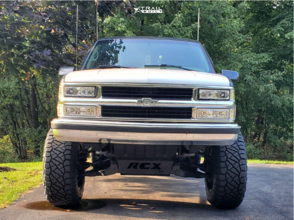 1996 Chevrolet K1500 Wheel Offset Slightly Aggressive Suspension Lift 6 ...
