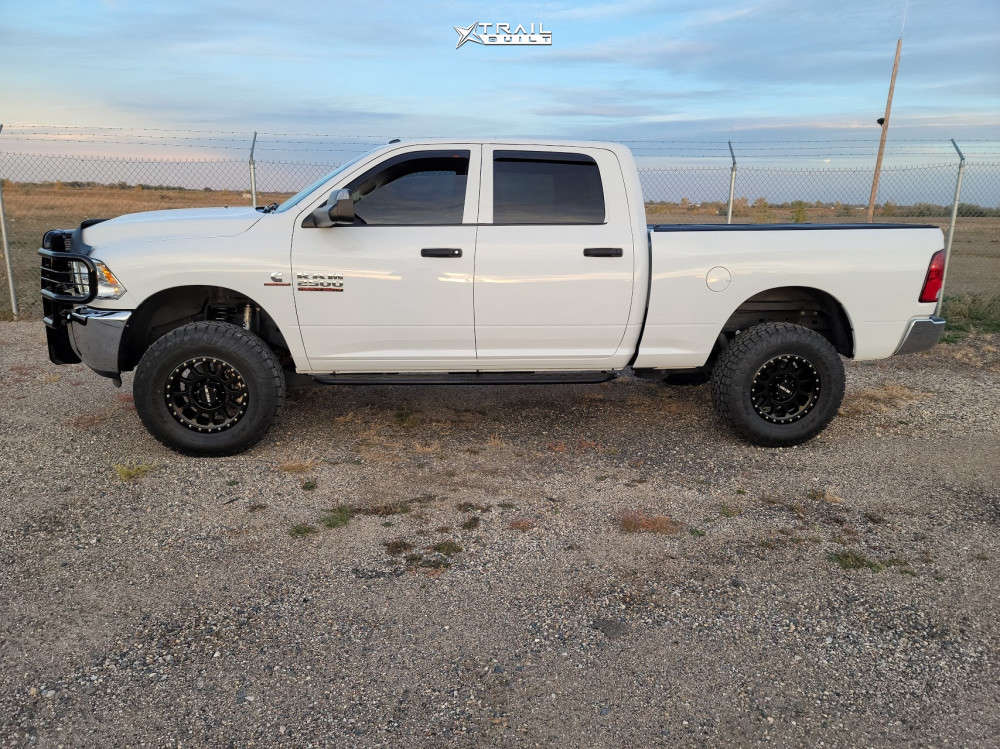 2018 Ram 2500 Wheel Offset Aggressive > 1" Outside Fender Leveling Kit ...