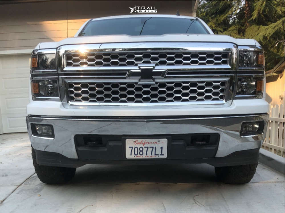 2014 Chevrolet Silverado 1500 Wheel Offset Aggressive > 1" Outside ...