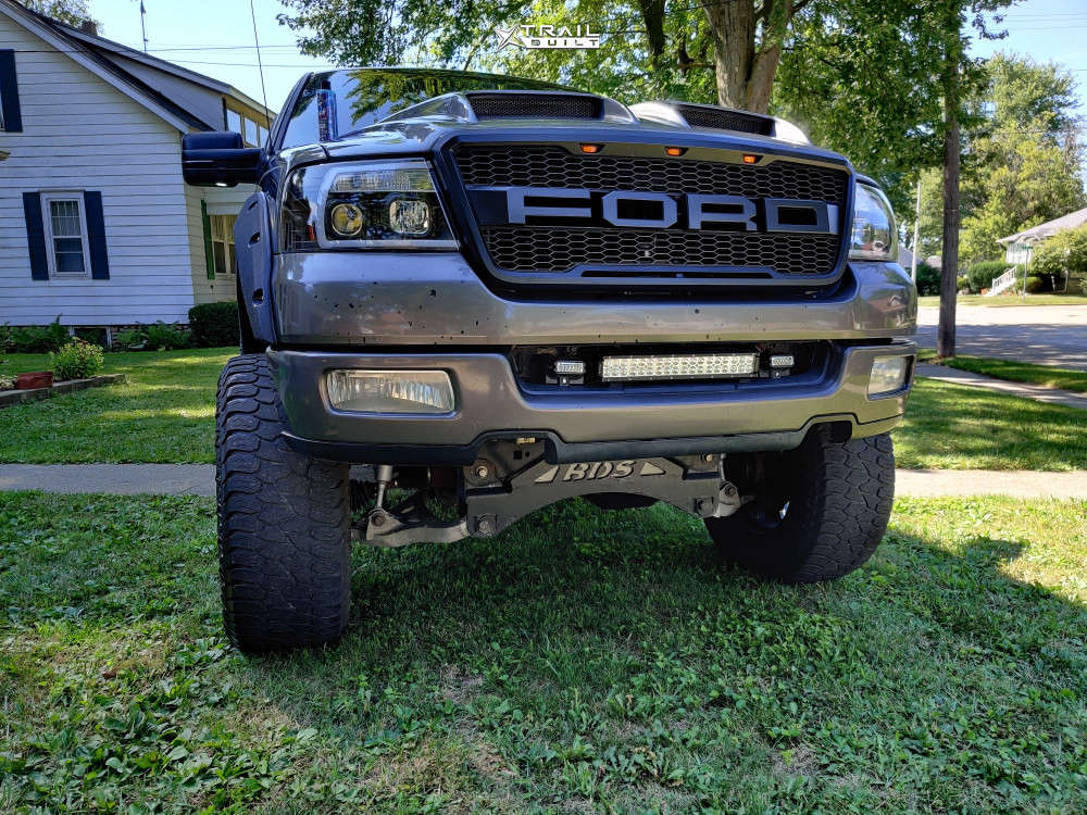 2004 Ford F-150 Wheel Offset Aggressive > 1" Outside Fender Suspension ...