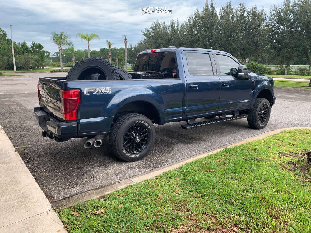 2020 Ford F-250 Super Duty Wheel Offset Super Aggressive 3"-5" Leveling ...