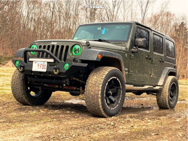 2015 Jeep Wrangler JK Wheel Offset Aggressive > 1" Outside Fender ...
