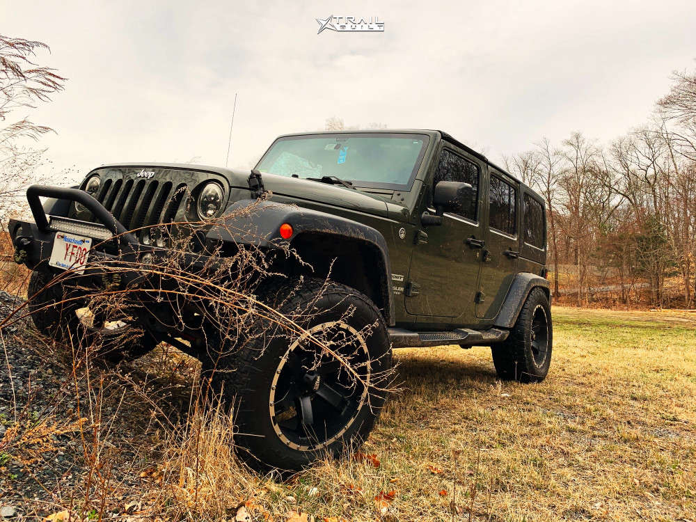 2015 Jeep Wrangler JK Wheel Offset Aggressive > 1" Outside Fender ...