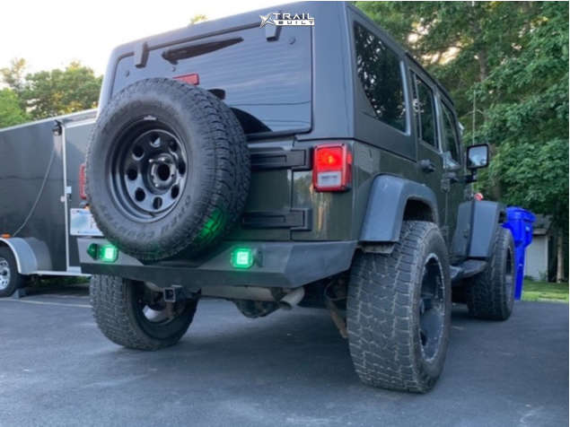 2015 Jeep Wrangler JK Wheel Offset Aggressive > 1" Outside Fender ...