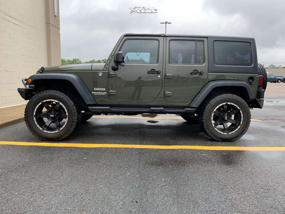 2015 Jeep Wrangler JK Wheel Offset Aggressive > 1" Outside Fender ...