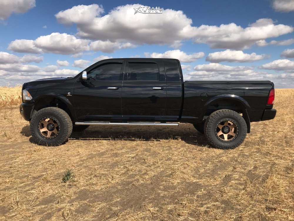 2012 Ram 2500 Wheel Offset Aggressive > 1" Outside Fender Suspension ...