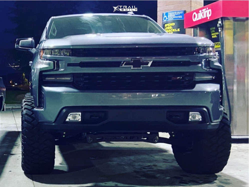 2019 Chevrolet Silverado 1500 Wheel Offset Aggressive > 1" Outside ...