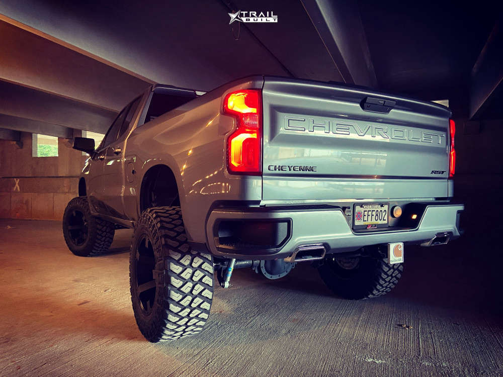 2019 Chevrolet Silverado 1500 Wheel Offset Aggressive > 1" Outside ...