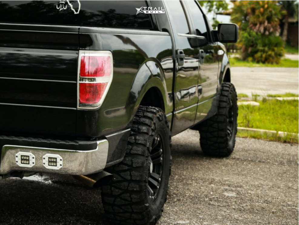 2011 Ford F-150 Wheel Offset Super Aggressive 3"-5" Leveling Kit | 1298998 | TrailBuilt Off-Road