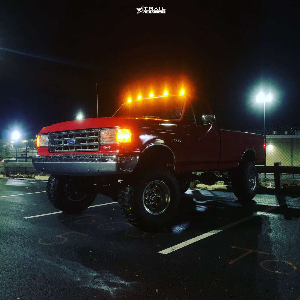 1989 Ford F-250 Wheel Offset Aggressive > 1" Outside Fender Air ...