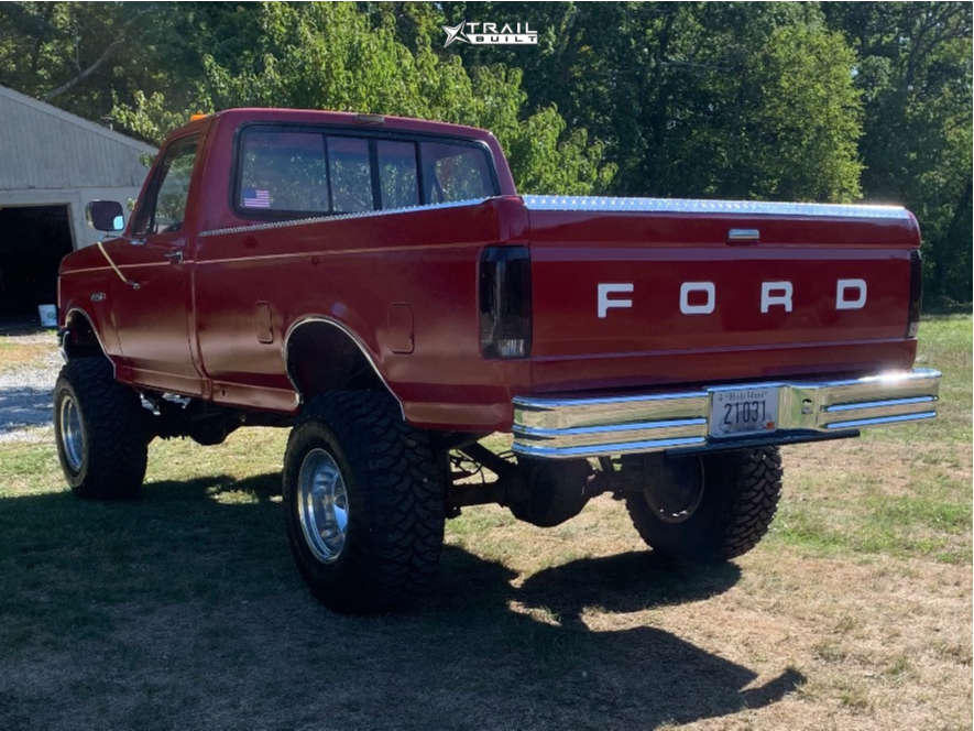 1989 Ford F-250 Wheel Offset Aggressive > 1" Outside Fender Air ...