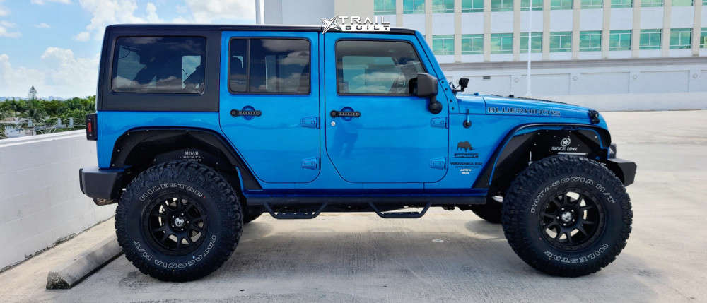 2015 Jeep Wrangler JK Wheel Offset Aggressive > 1" Outside Fender ...