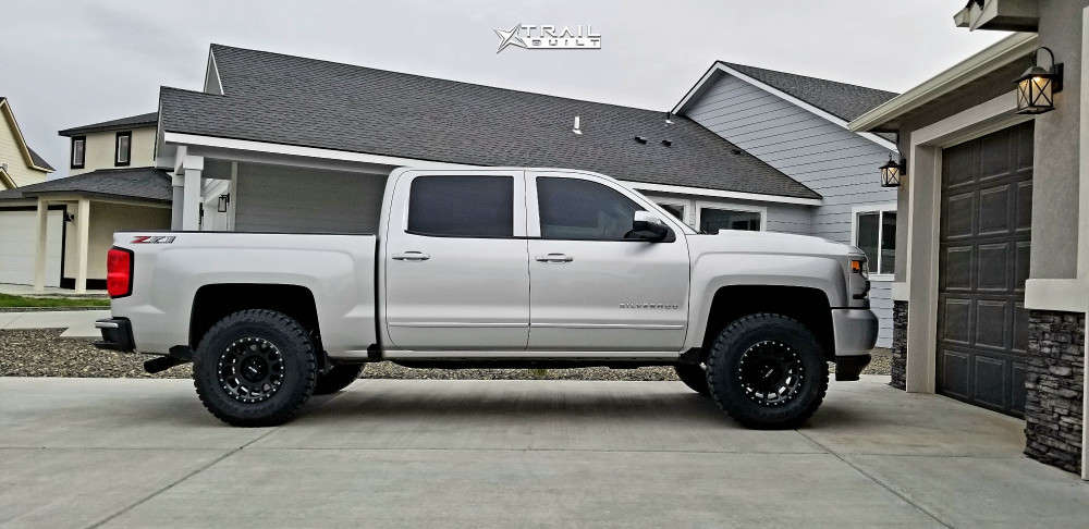 2018 Chevrolet Silverado 1500 Wheel Offset Slightly Aggressive ...