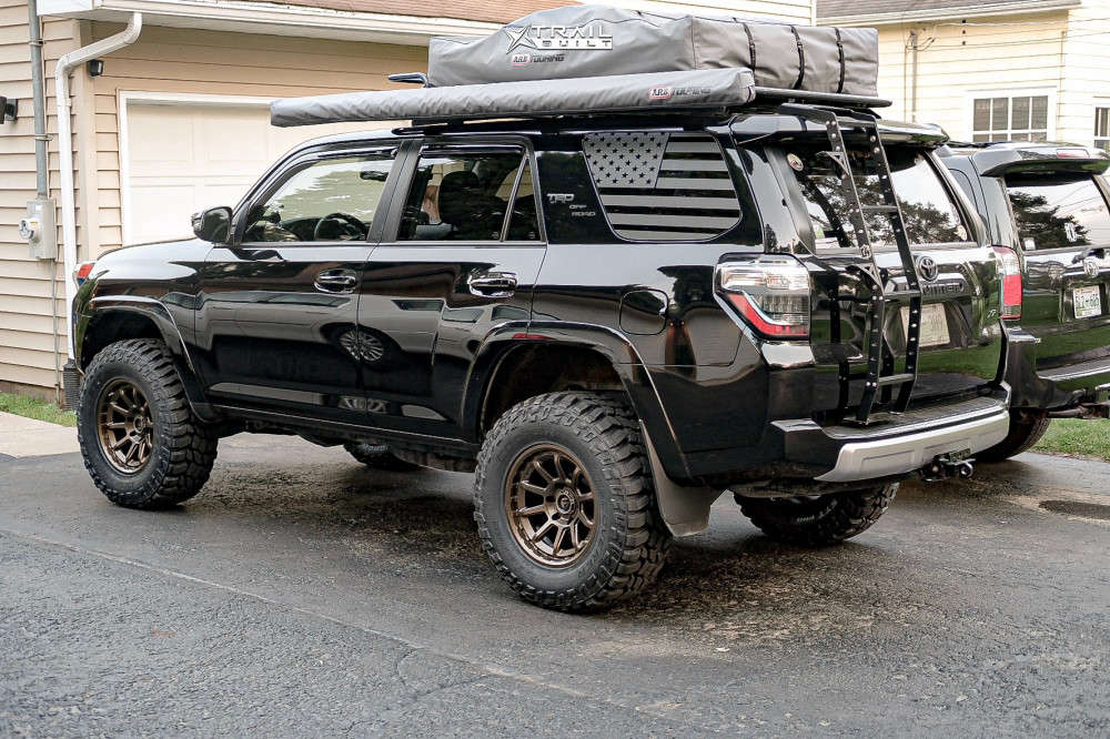 2017 Toyota 4Runner Wheel Offset Aggressive > 1" Outside Fender ...