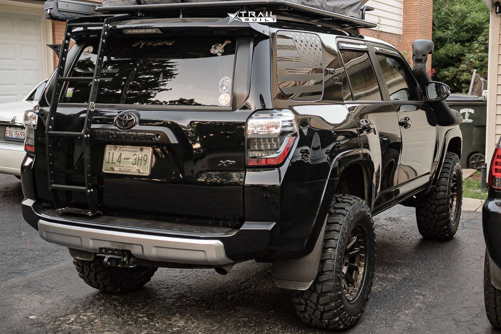 2017 Toyota 4Runner Wheel Offset Aggressive > 1" Outside Fender ...