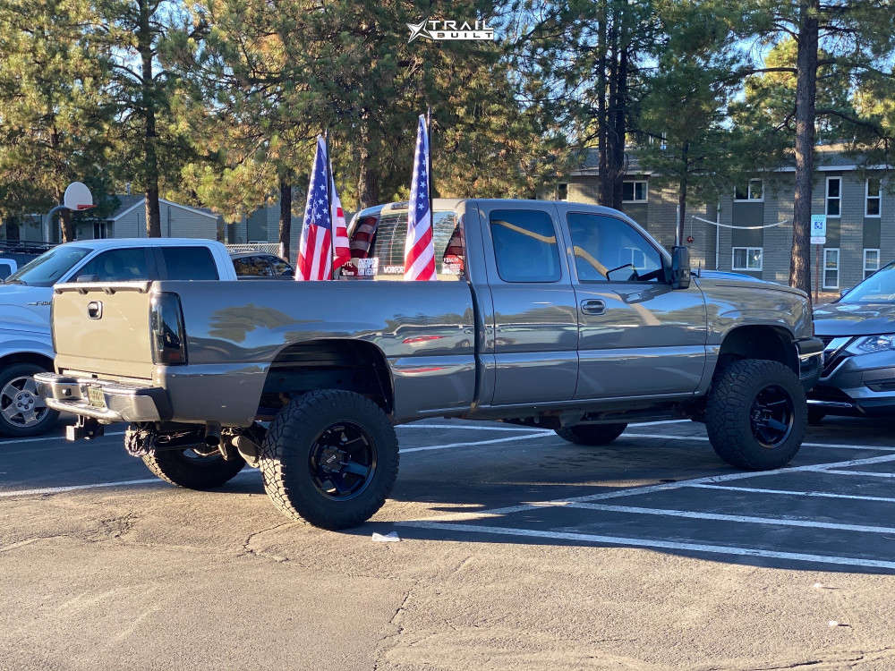 2004 Chevrolet Silverado 1500 Wheel Offset Super Aggressive 3"-5 ...