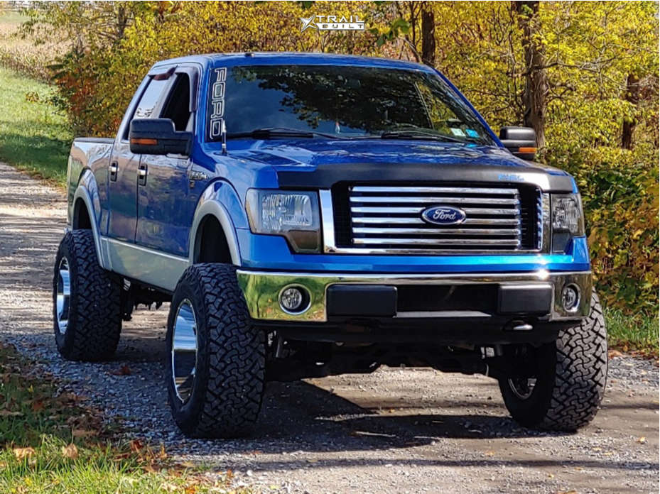 2009 Ford F-150 Wheel Offset Super Aggressive 3"-5" Suspension Lift 6 ...