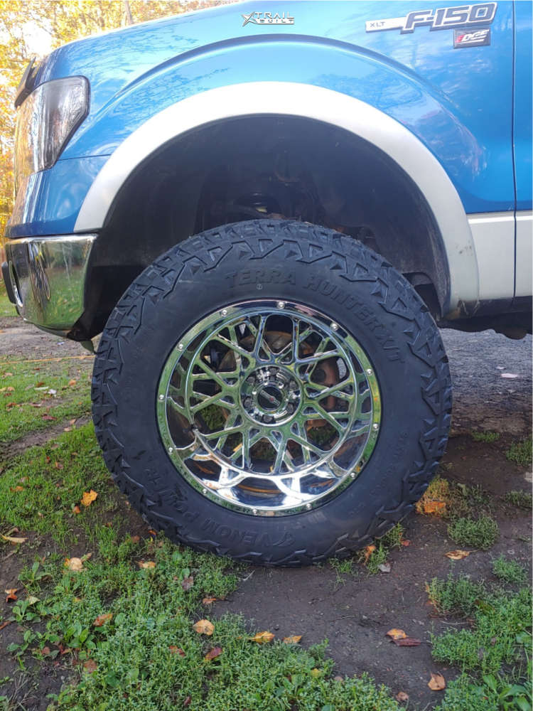 2009 Ford F-150 Wheel Offset Super Aggressive 3"-5" Suspension Lift 6 ...