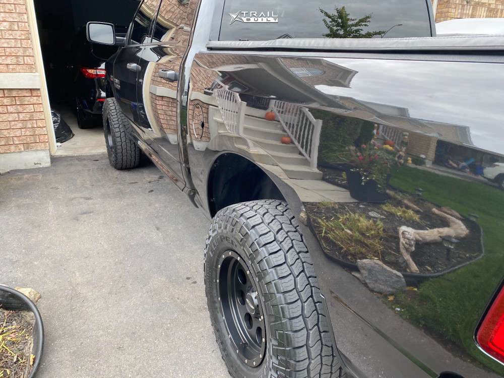 2017 Ram 1500 Wheel Offset Aggressive > 1" Outside Fender Leveling Kit ...